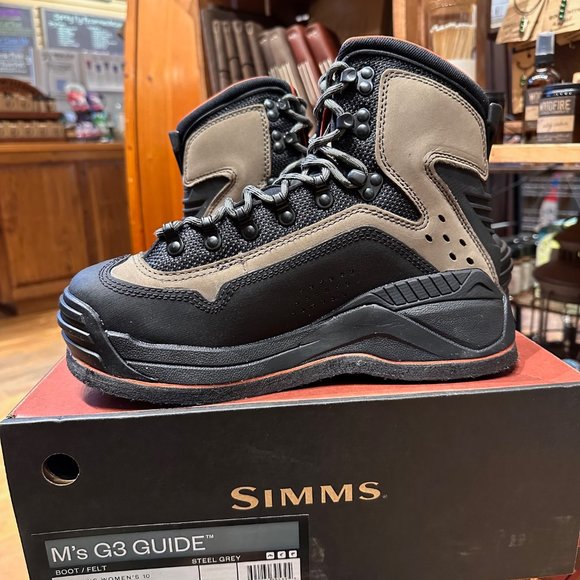 Simms | Shoes | Mens G3 Guide Boots Felt Sole | Poshmark